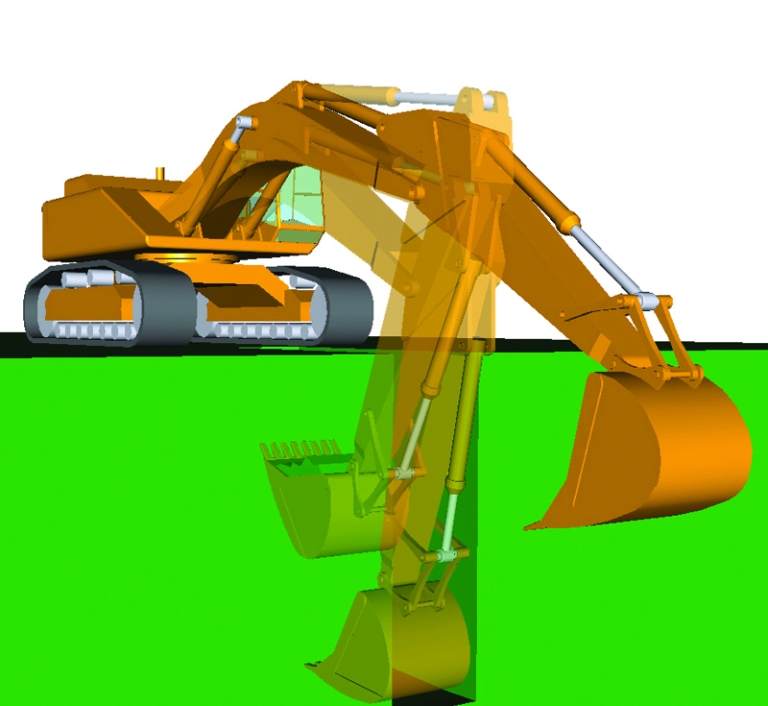 Analisis Struktur dan Dinamika Mekanisme Excavator – PT TENSOR