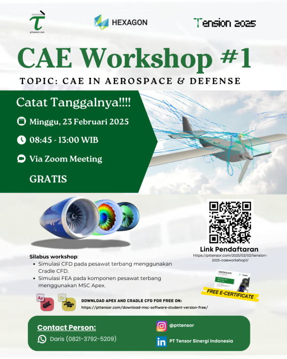 [TENSION 2025] Free Hexagon CAE Workshop #1 - PT TENSOR