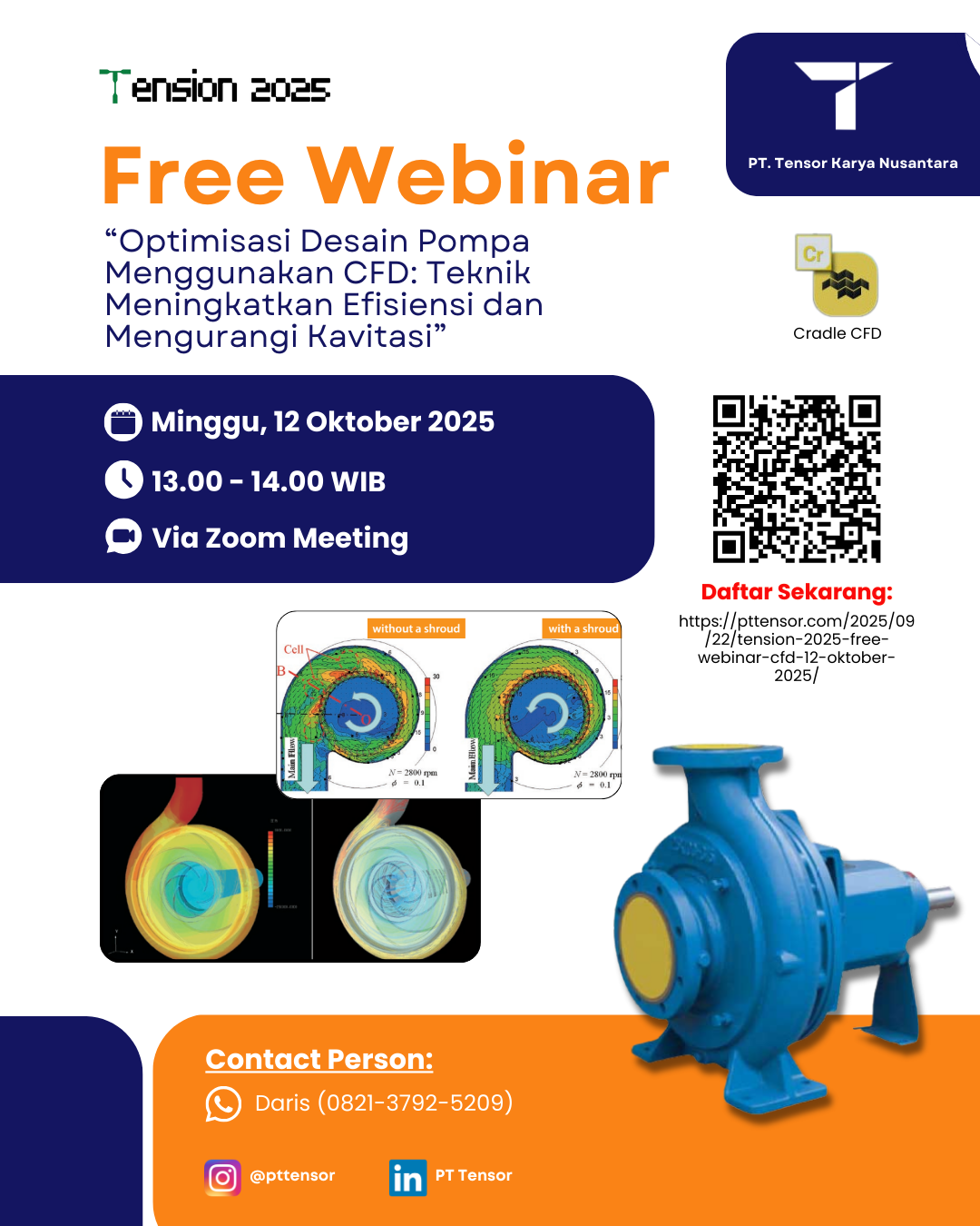 [TENSION 2025] Free Webinar CFD 12 Oktober 2025 - PT TENSOR