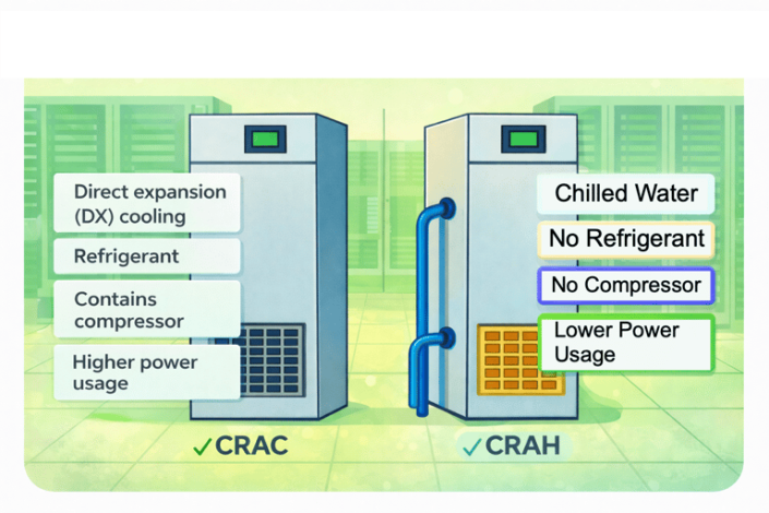 Apa itu Unit CRAH atau CRAC pada Sistem Pendinginan Data Center - PT TENSOR